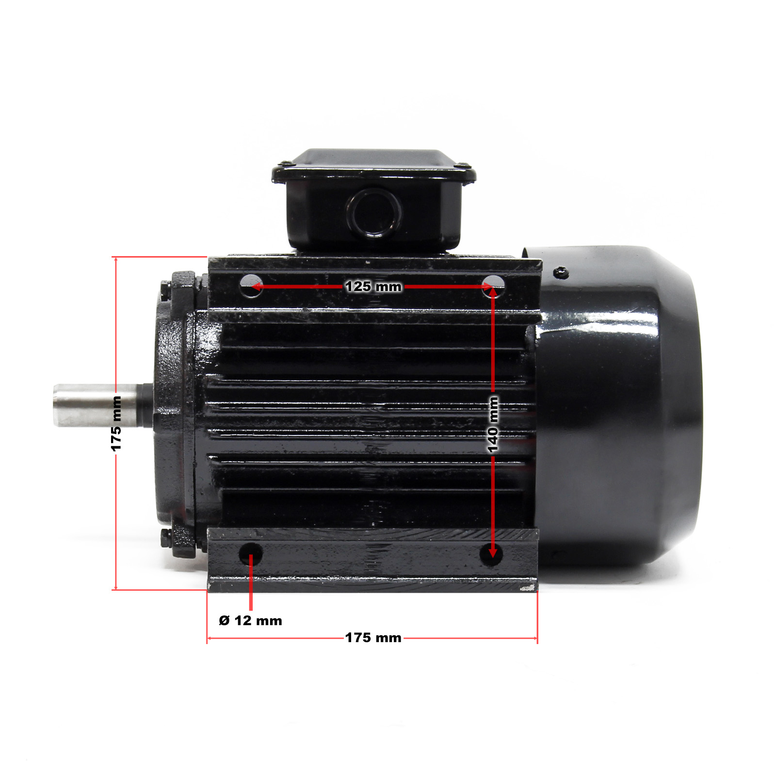 Elektromotor 400V 2-pol. 3-phasig 2,2kW Asynchronmotor Drehstrommotor ...